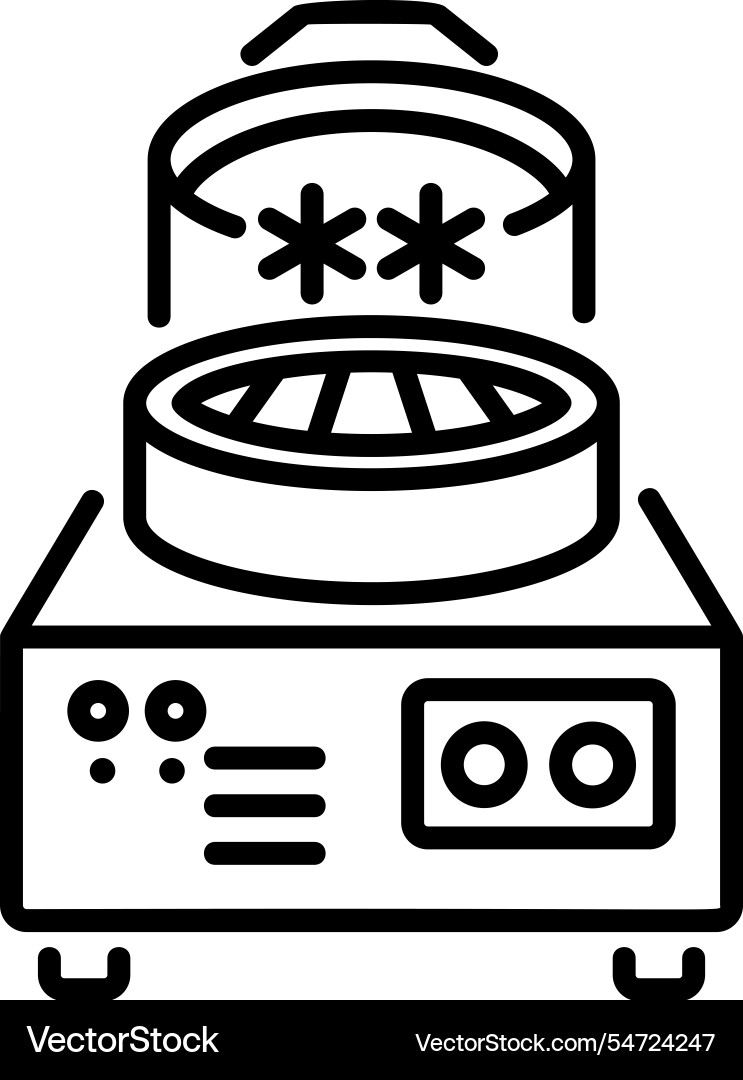 Lab centrifuge Royalty Free Vector Image - VectorStock