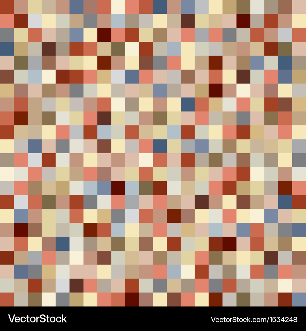 Colorful pixel pattern Royalty Free Vector Image