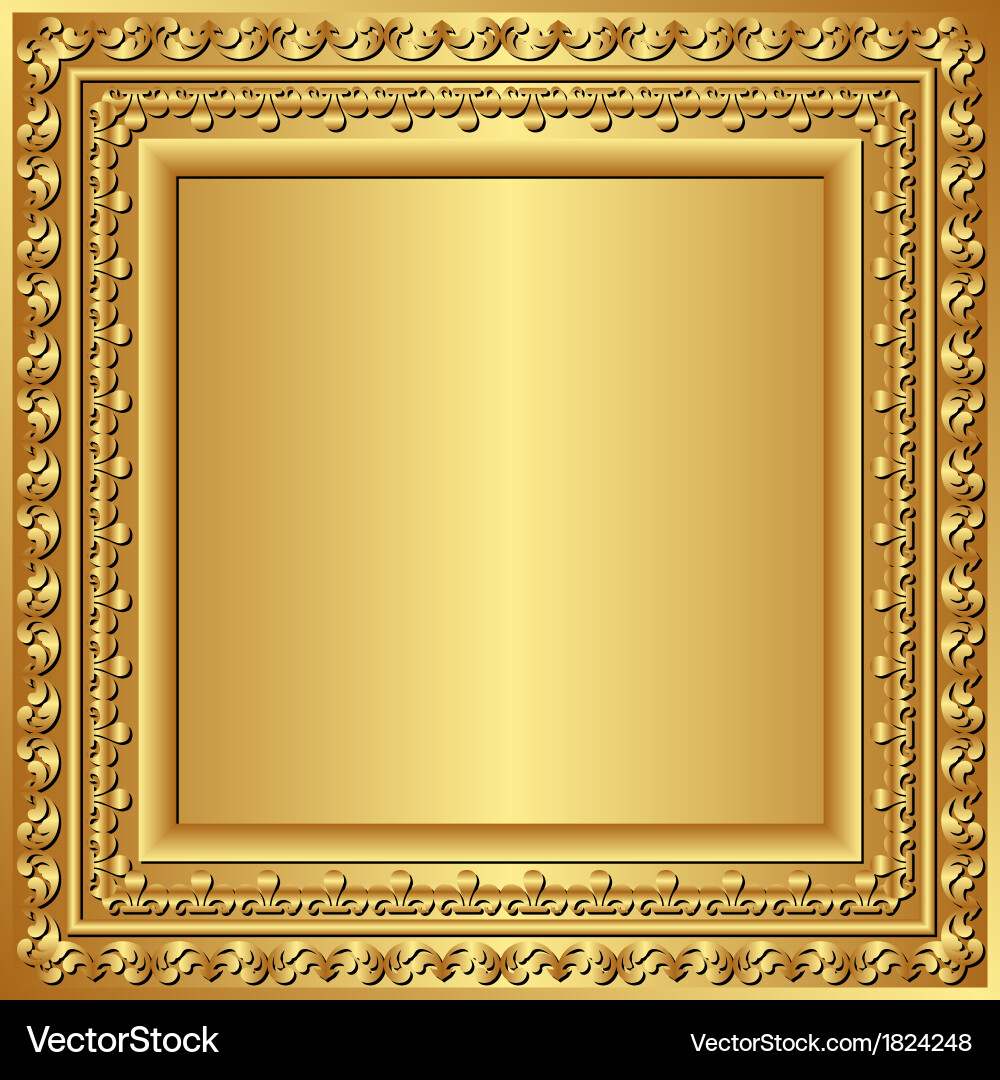 Golden background Royalty Free Vector Image - VectorStock