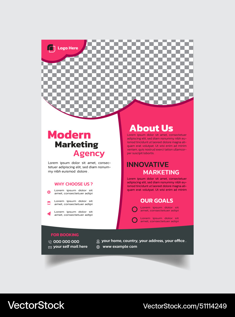 Unique modern trendy quality full corporate Vector Image