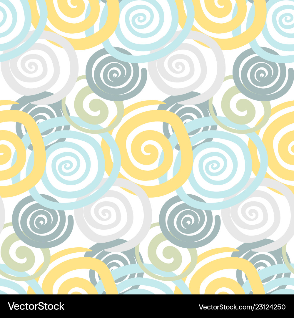 Abstract hand drawn seamless pattern Royalty Free Vector