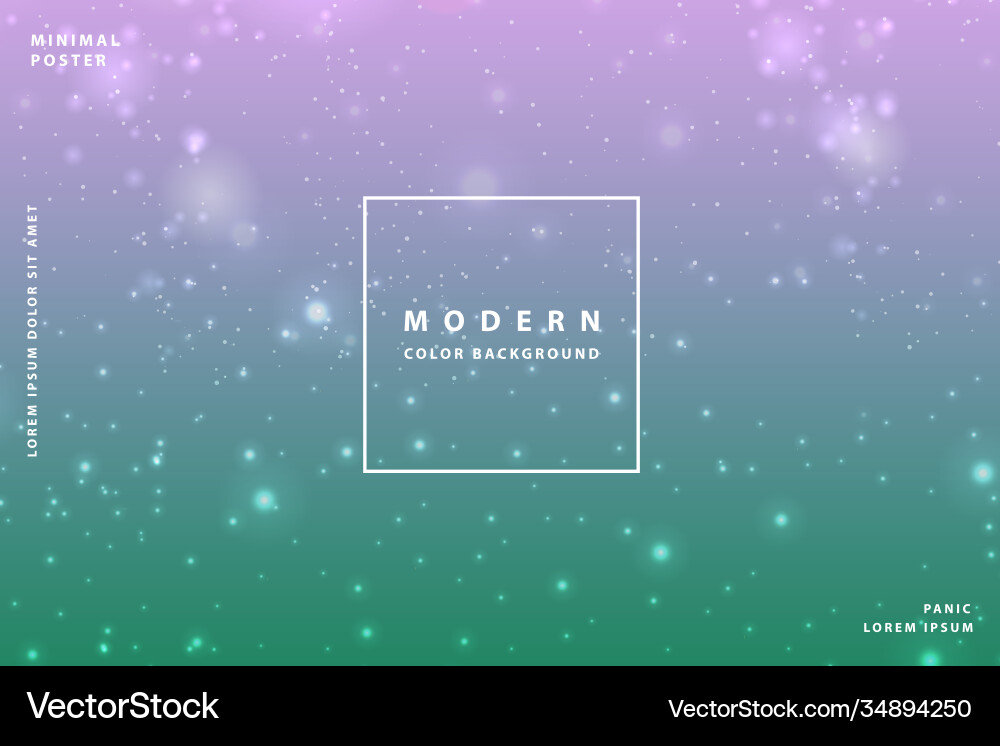 Gradient background modern with colorful style Vector Image
