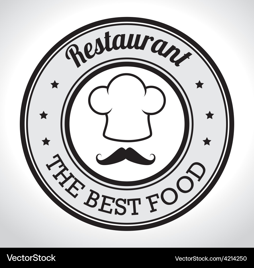 Restaurant design Royalty Free Vector Image - VectorStock