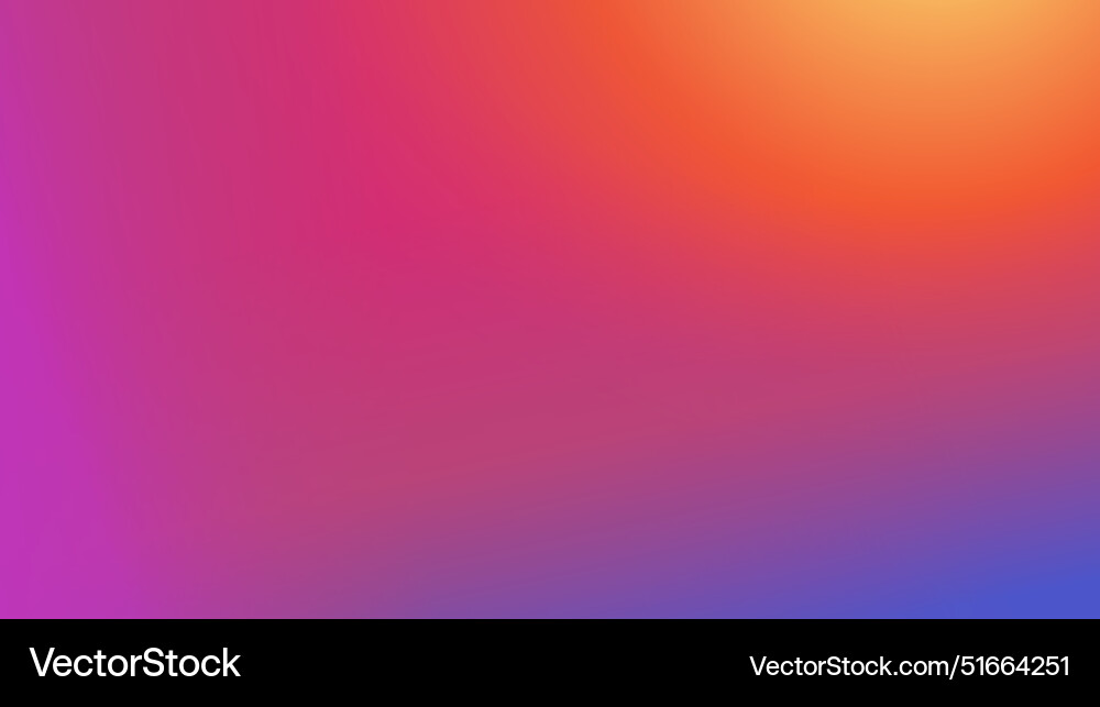 Vibrant gradient background with smooth Royalty Free Vector