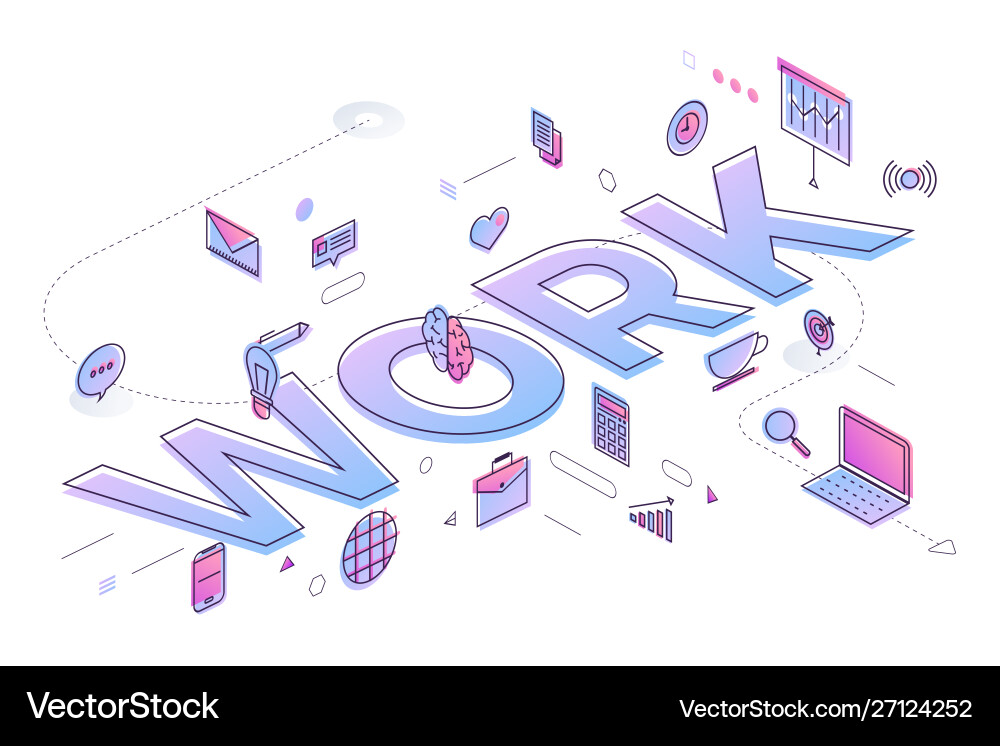Business word Royalty Free Vector Image - VectorStock