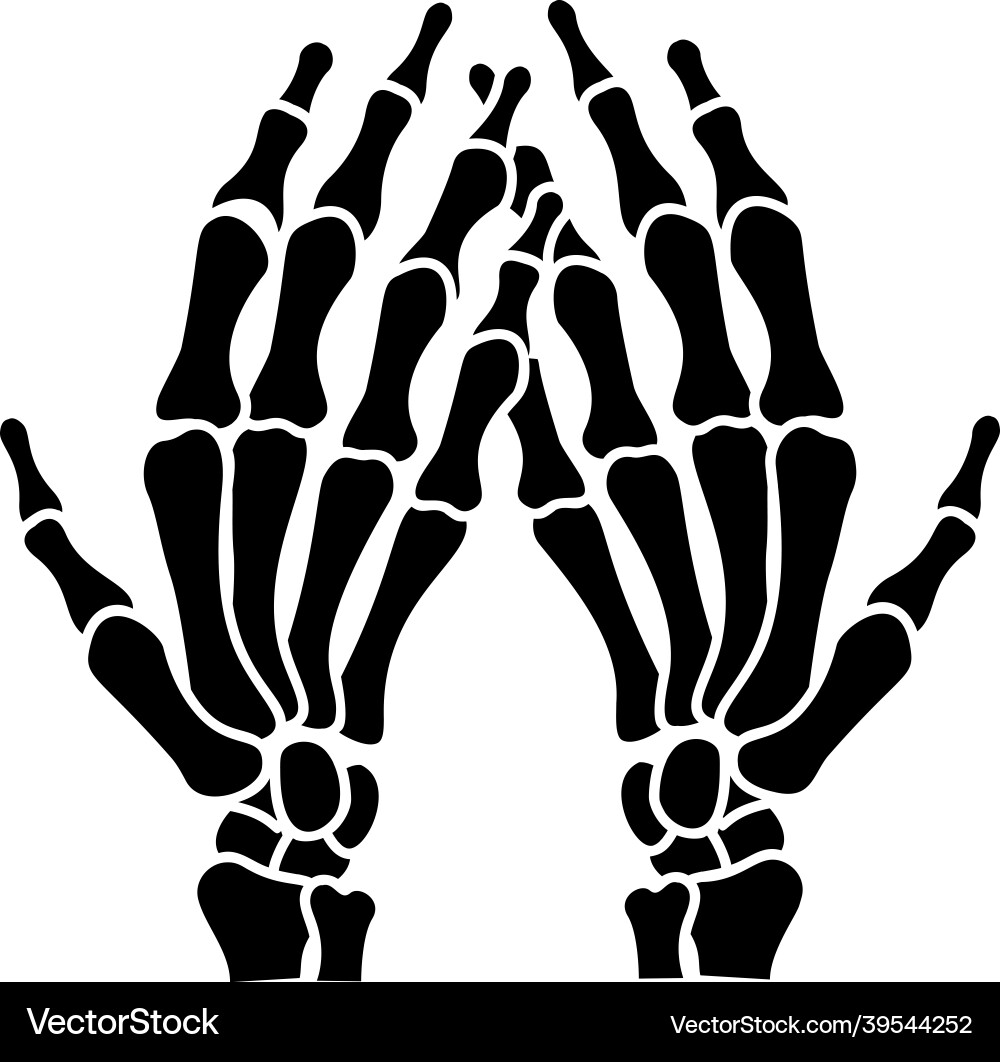 Praying hands Royalty Free Vector Image - VectorStock