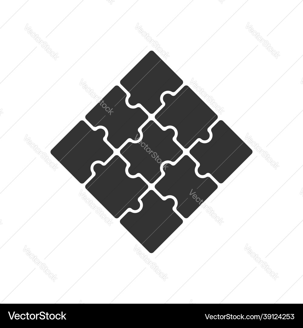 Jigsaw Royalty Free Vector Image - VectorStock