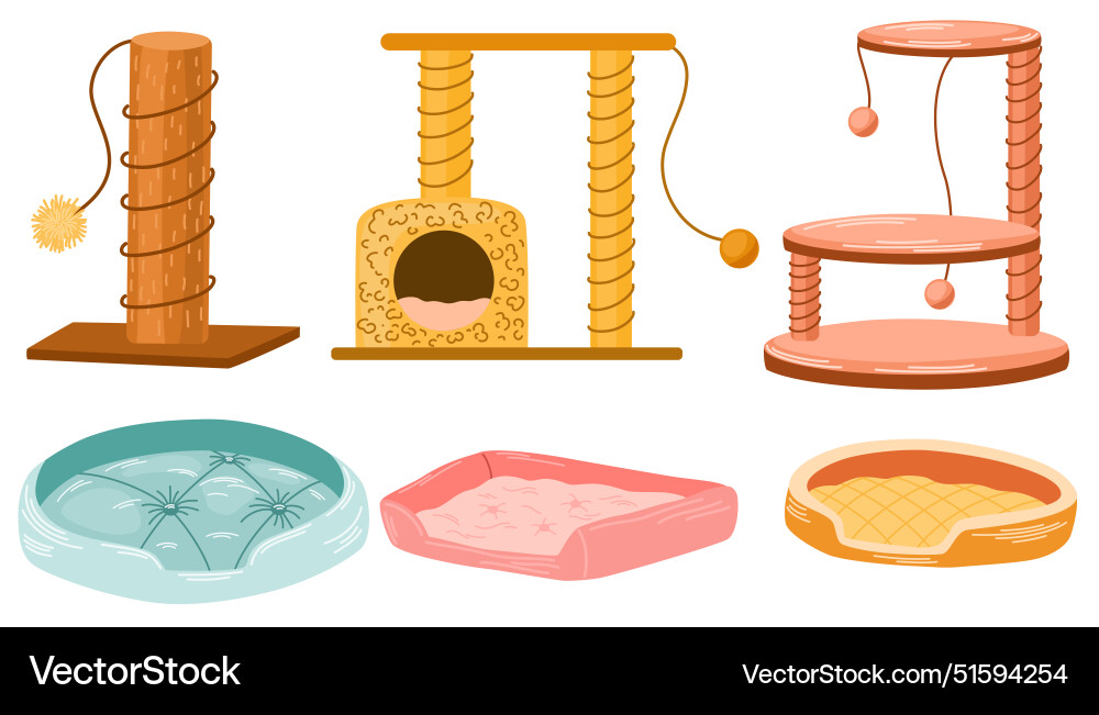 1949 cats post Royalty Free Vector Image - VectorStock