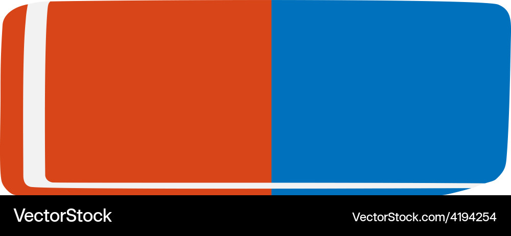 Eraser Royalty Free Vector Image - VectorStock