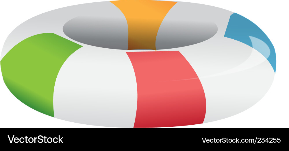 Inner tube Royalty Free Vector Image - VectorStock