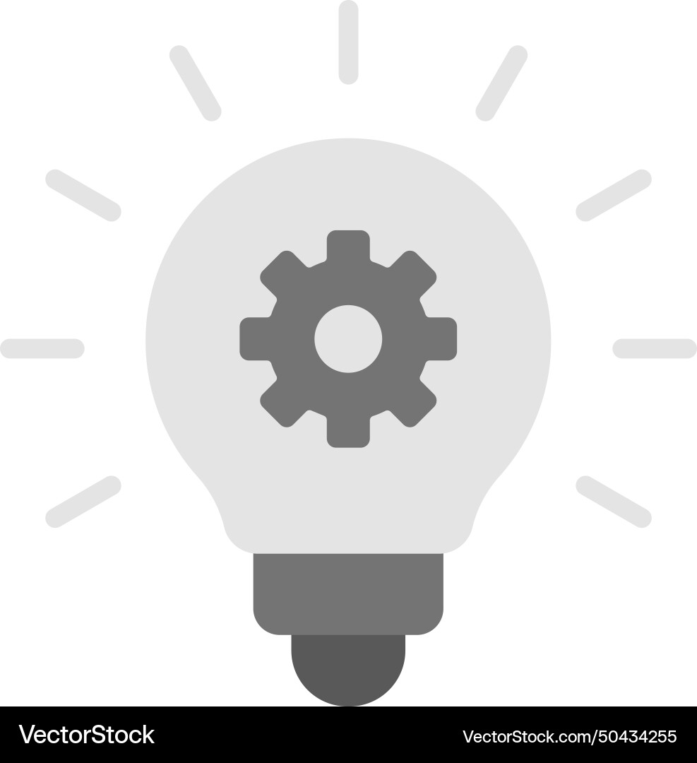 Innovative idea icon image Royalty Free Vector Image