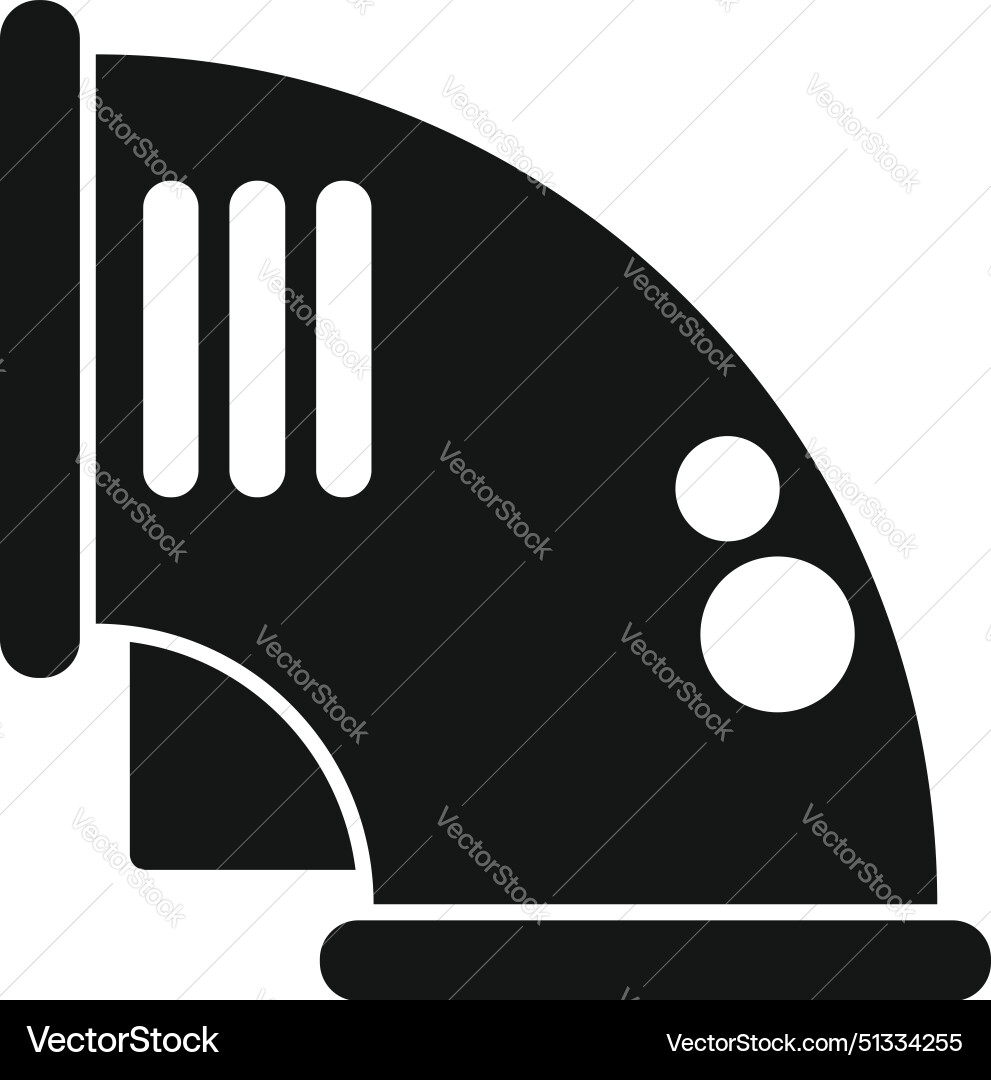 Modern steam iron icon on white background Vector Image