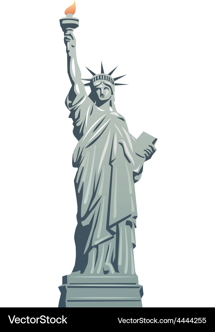 Statue of liberty Royalty Free Vector Image - VectorStock
