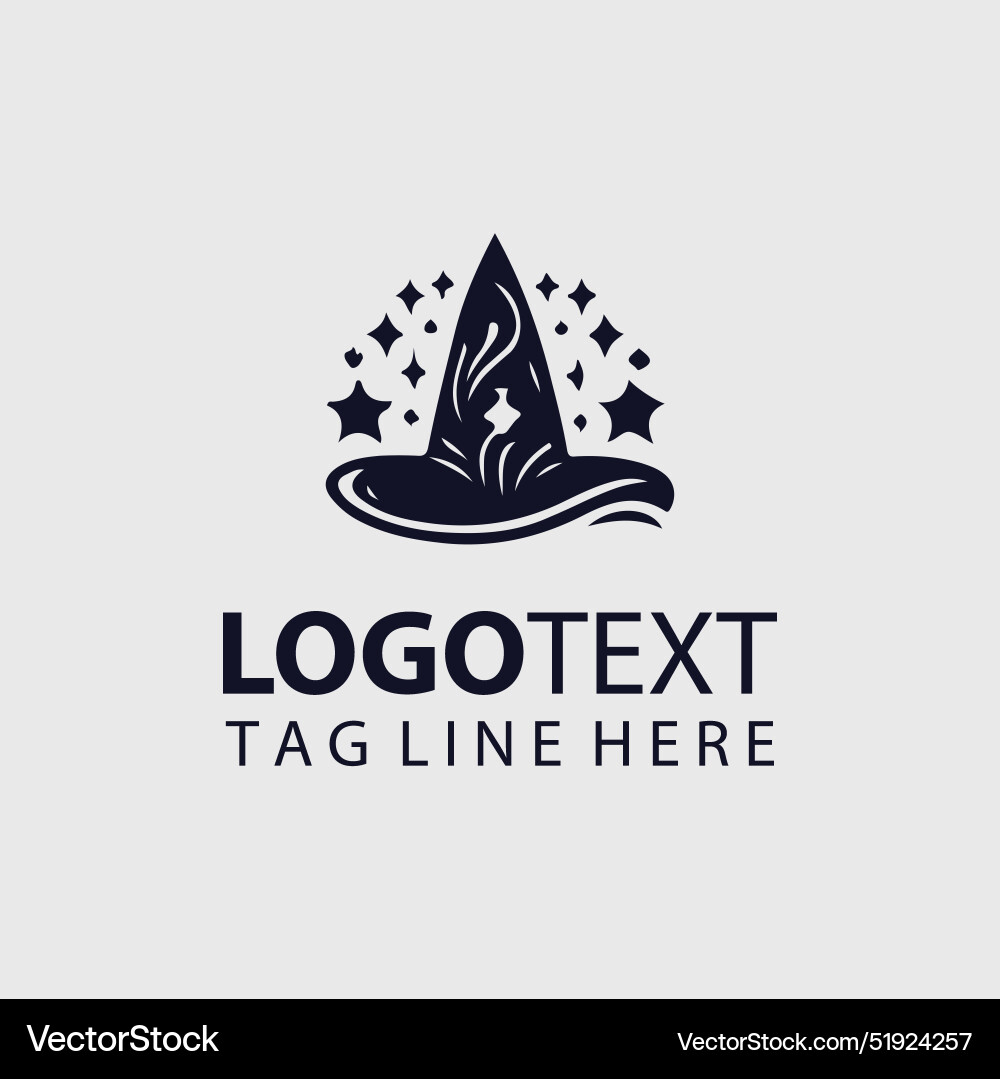 Magic cap logo Royalty Free Vector Image - VectorStock