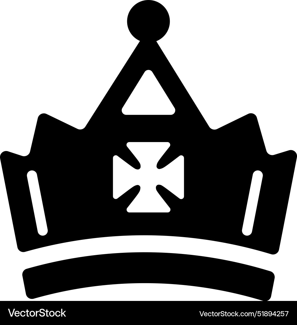 Royal headwear Royalty Free Vector Image - VectorStock