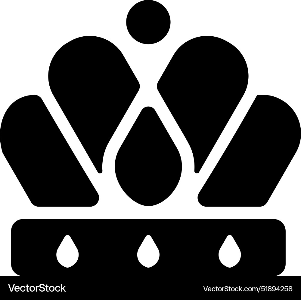 King diadem Royalty Free Vector Image - VectorStock
