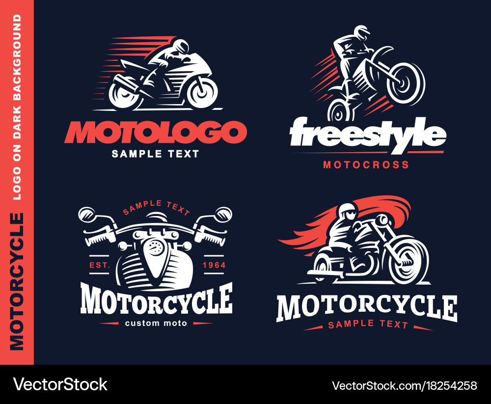 Motorcycle shop logos Vector Images & Graphics for Commercial Use ...