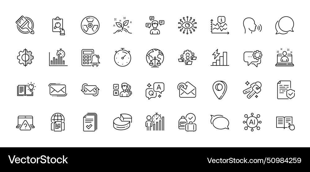 Consumption growth talk bubble and calculator Vector Image