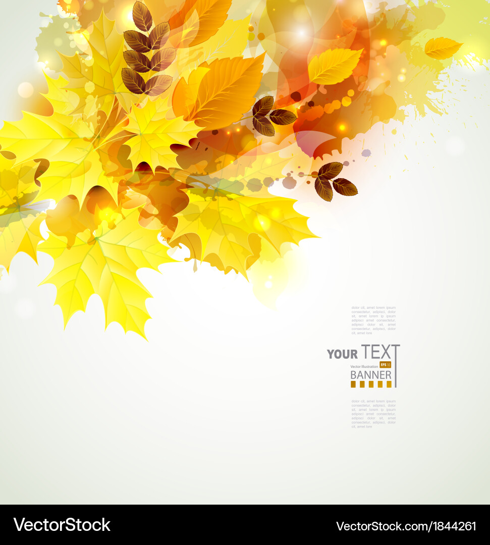 Autumn Royalty Free Vector Image - VectorStock