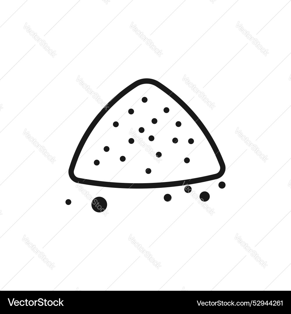 Mound icon Royalty Free Vector Image - VectorStock