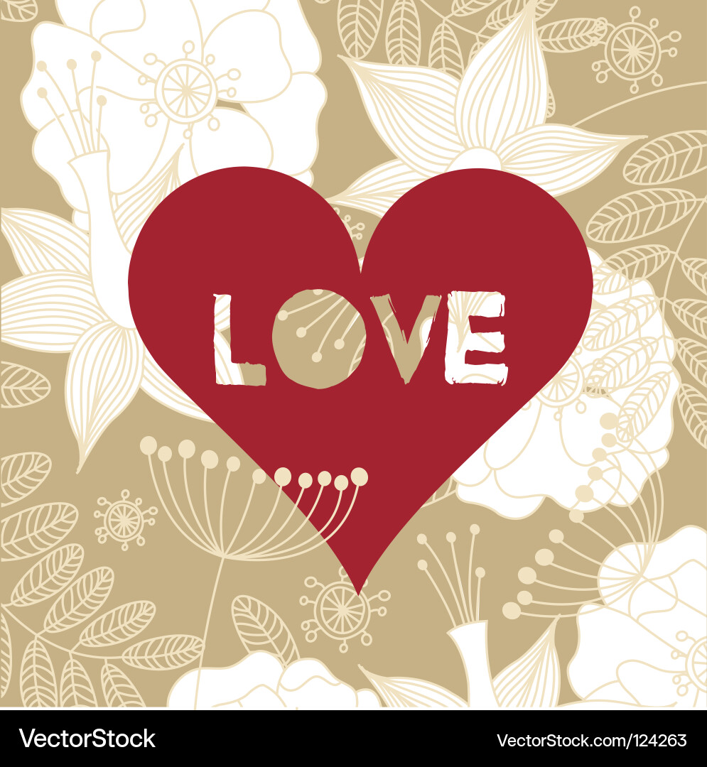 Love background Royalty Free Vector Image - VectorStock