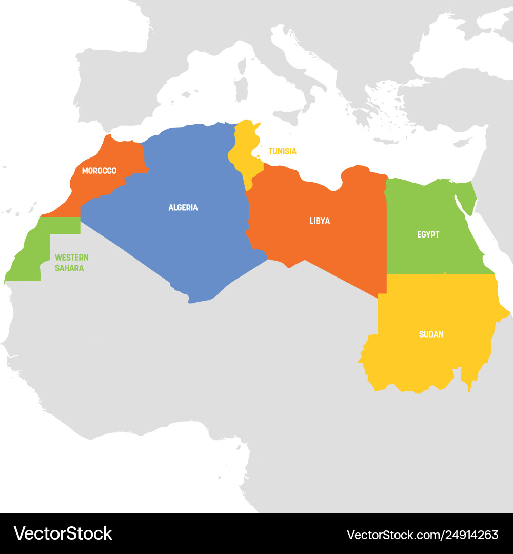 Map Of The North Africa Northern Africa" North Africa Morocco