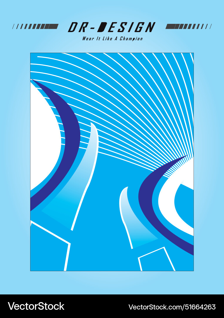 Sublimation creative t-shirt design Royalty Free Vector