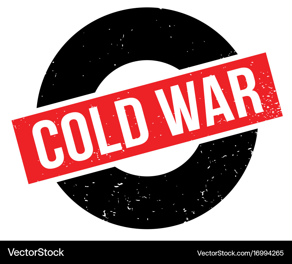Cold war rubber stamp Royalty Free Vector Image