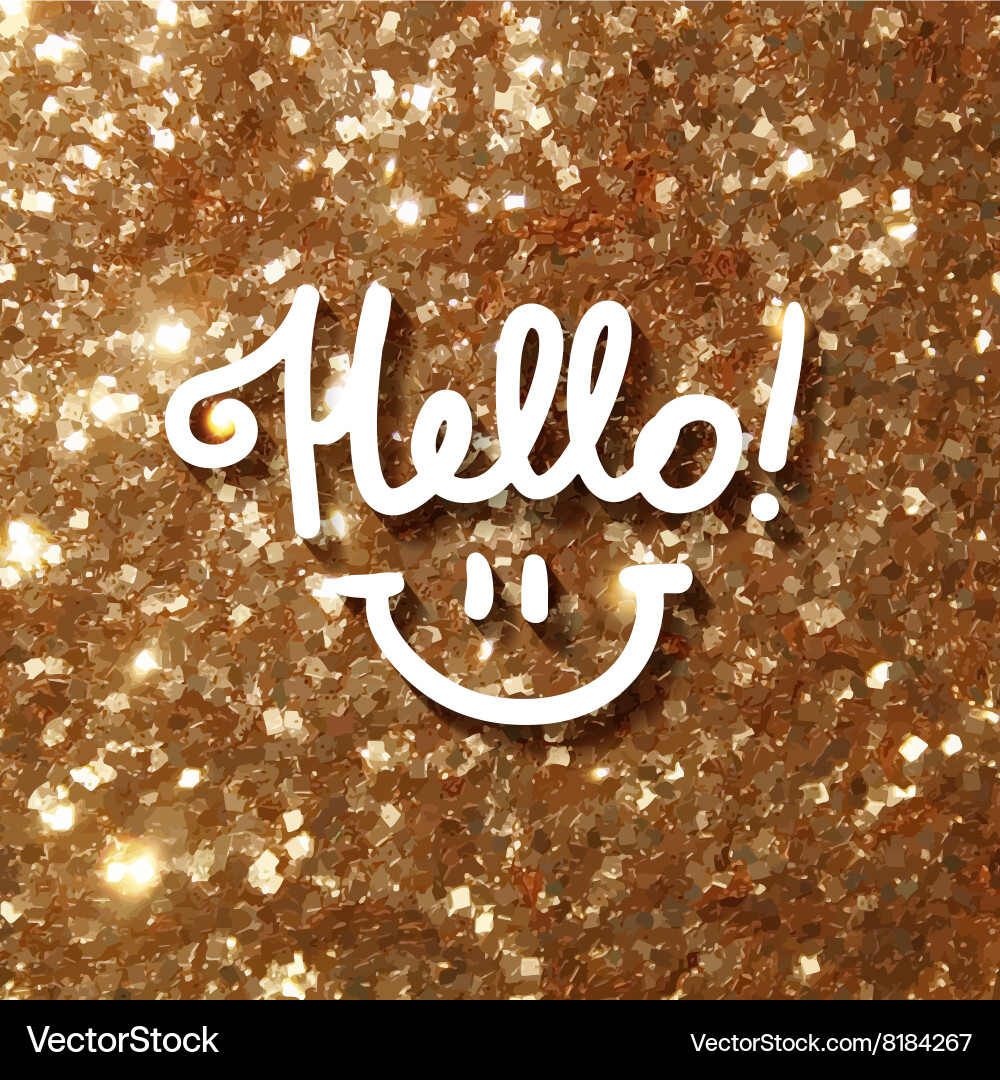 Hello Gold Vector Images (over 1,600)