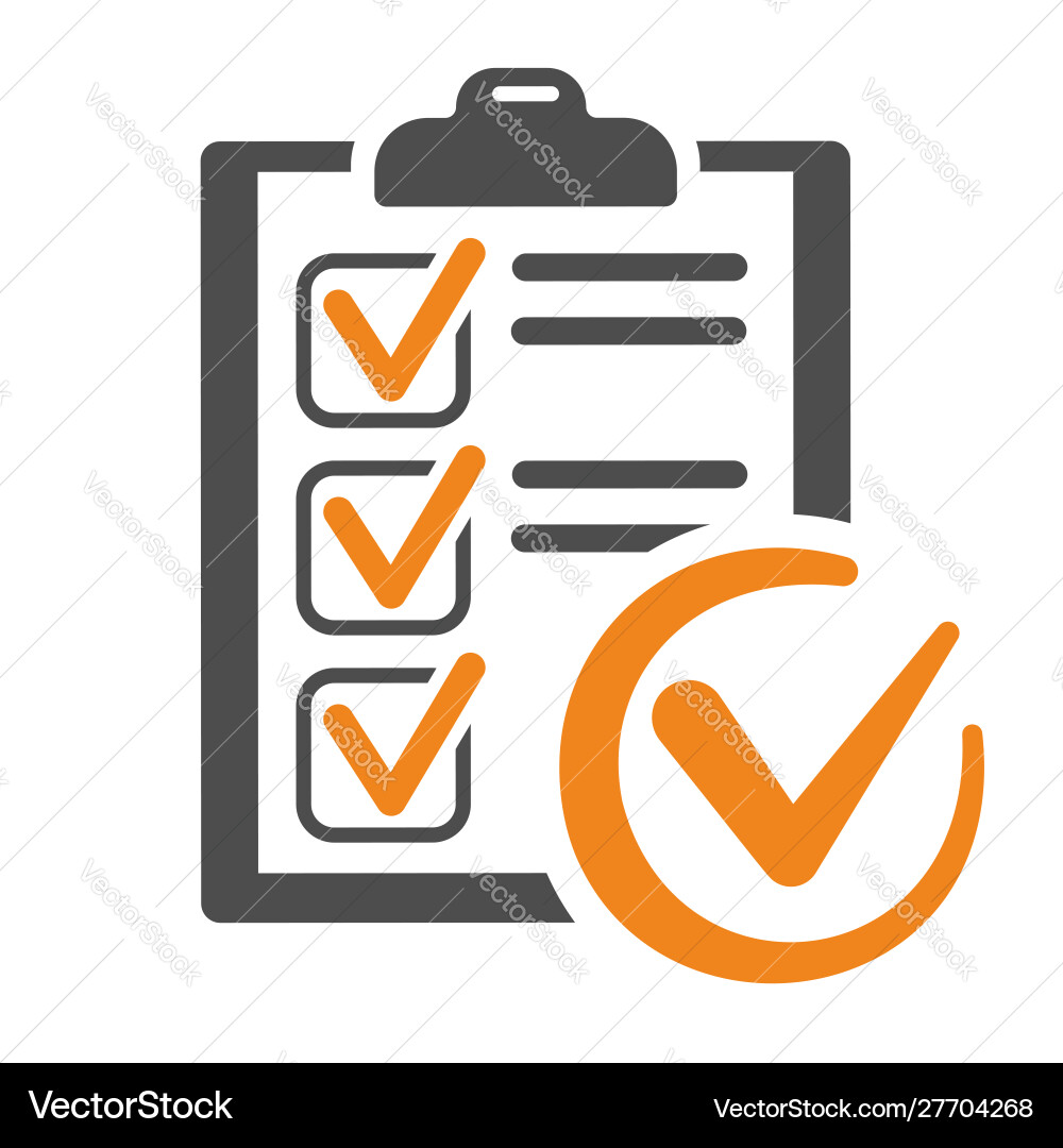 Orange Tick Checkbox Vector Images (over 3,100)