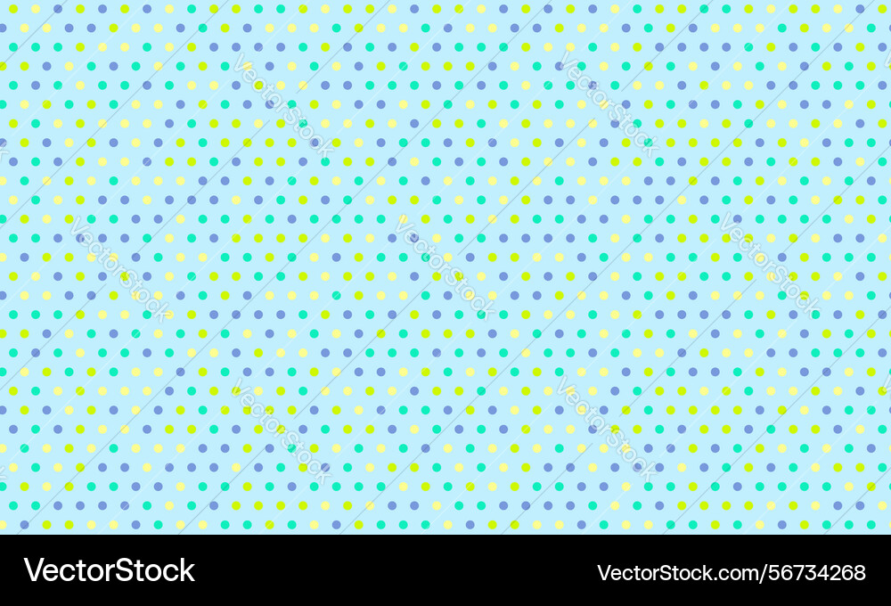 Delightful pastel polka dot pattern perfect Vector Image