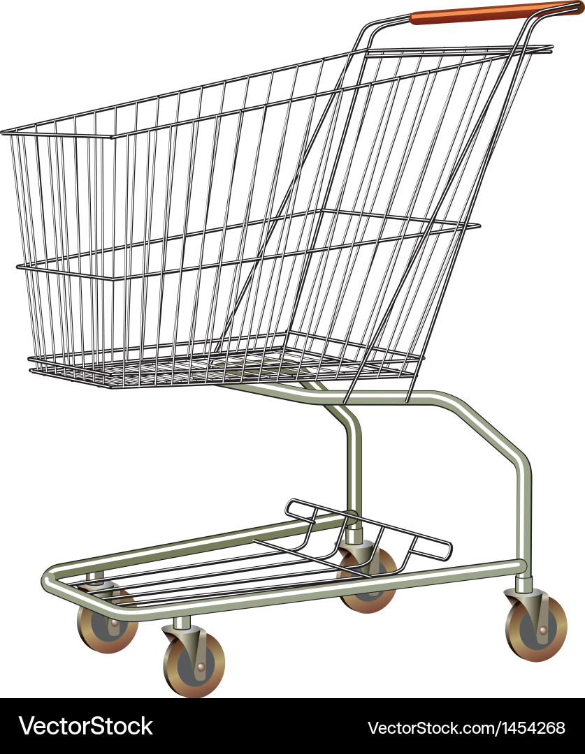 Shopping cart Royalty Free Vector Image - VectorStock