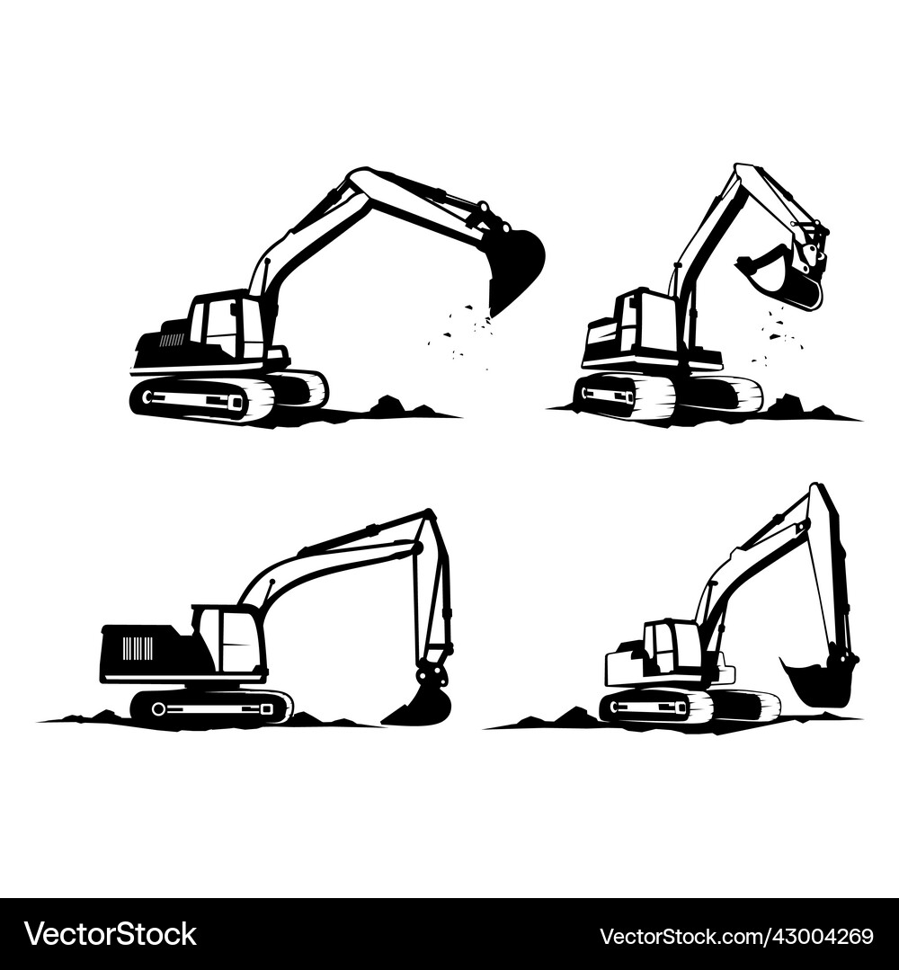 Free Excavator Vector Images (over 3,400)