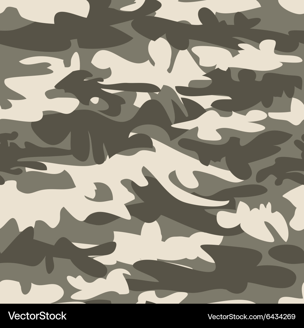 Grey camo seamless Royalty Free Vector Image - VectorStock