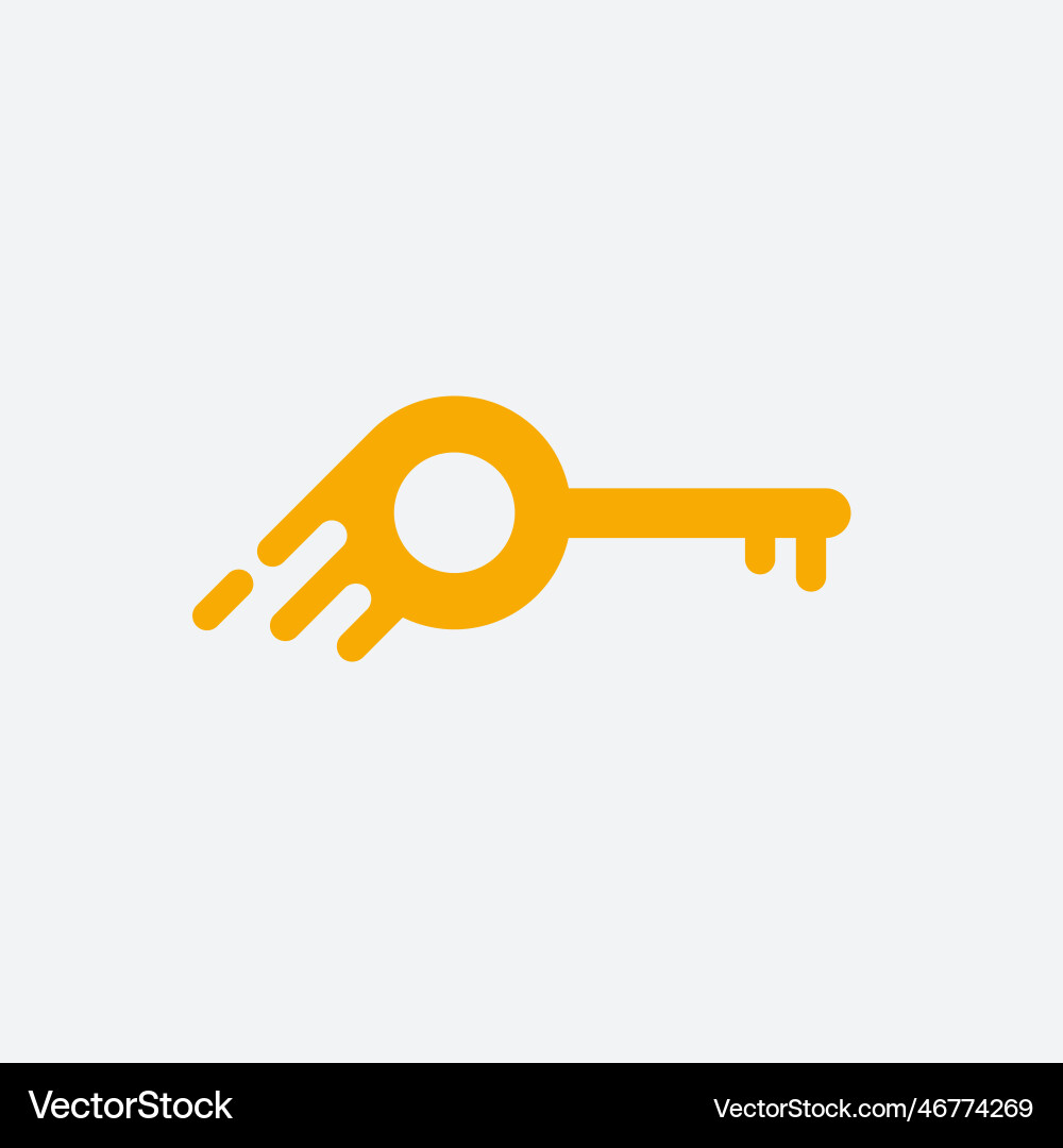 Key logo design Royalty Free Vector Image - VectorStock