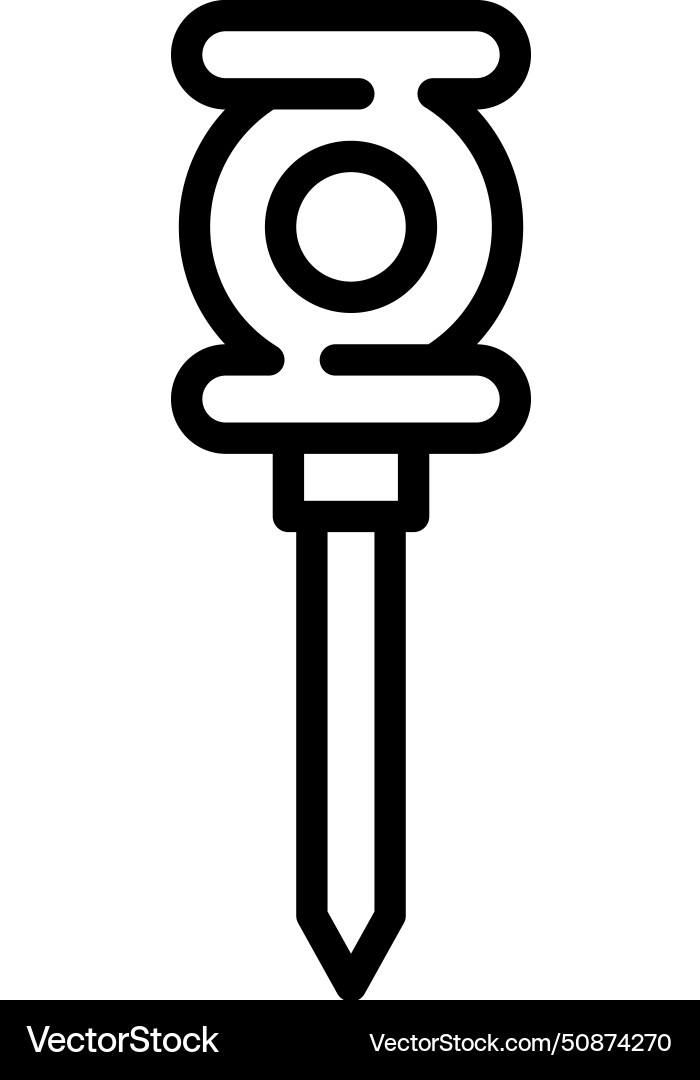 Pin Royalty Free Vector Image - VectorStock