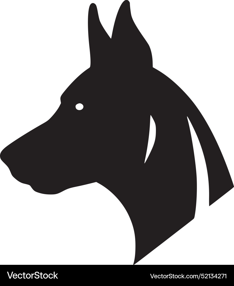 Australian kelpie - high quality logo ideal Vector Image