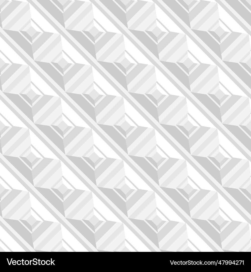 White texture seamless decorative pattern Vector Image