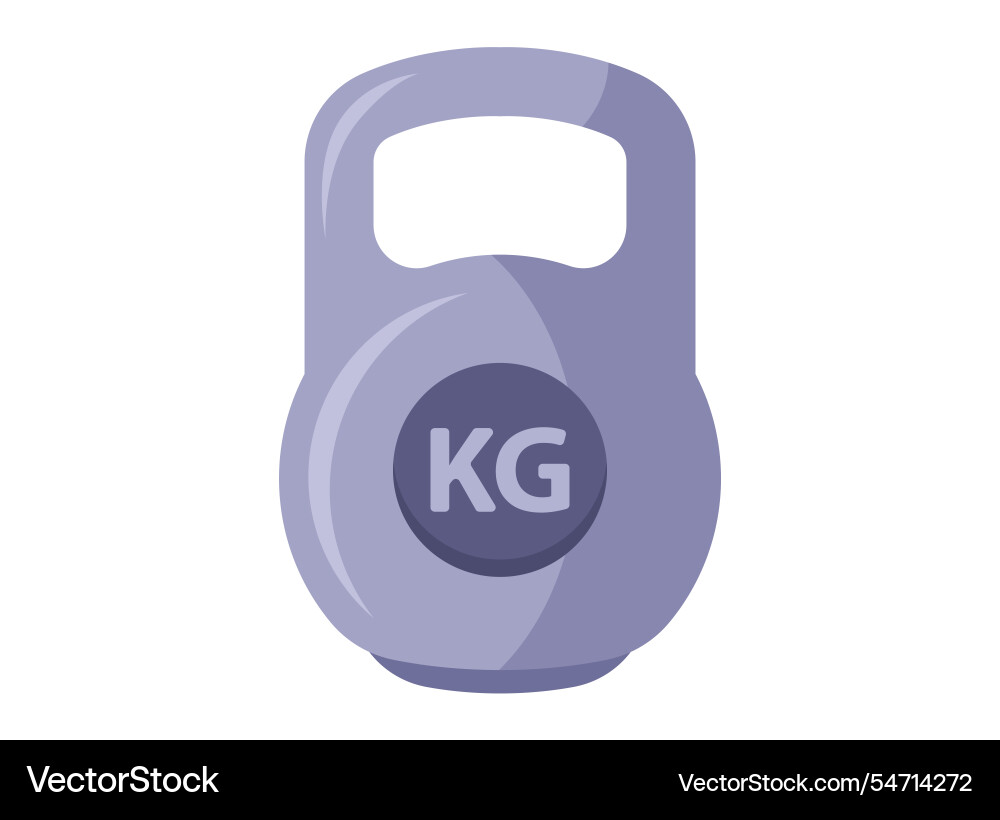 Iron weight for lifting weights Royalty Free Vector Image