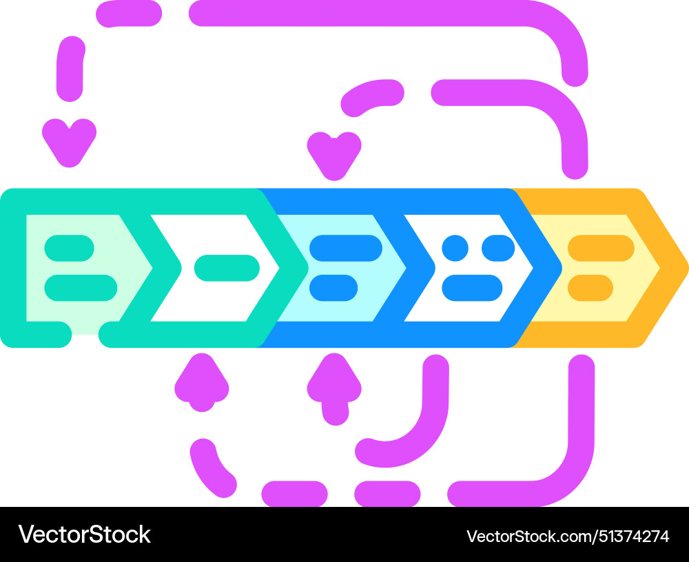 Prototyping phase analyst color icon Royalty Free Vector Prototyping phase analyst color icon Royalty Free Vector