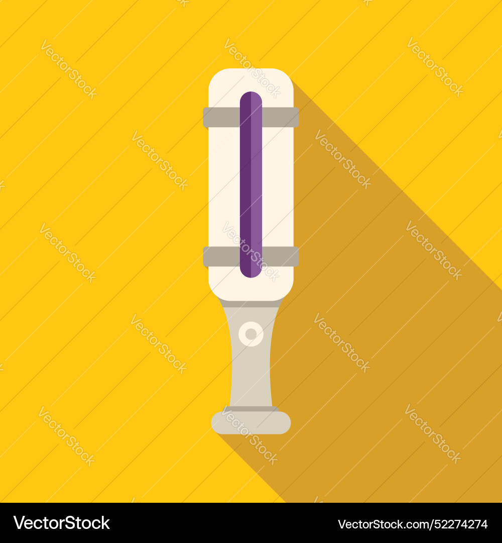 Ultraviolet lamp emitting uv c light disinfecting Vector Image