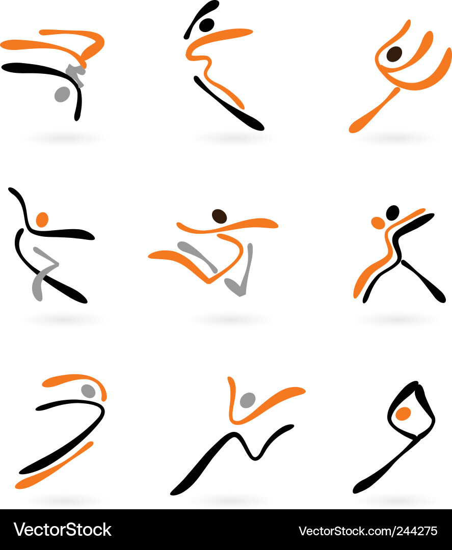 Dancing Royalty Free Vector Image - VectorStock