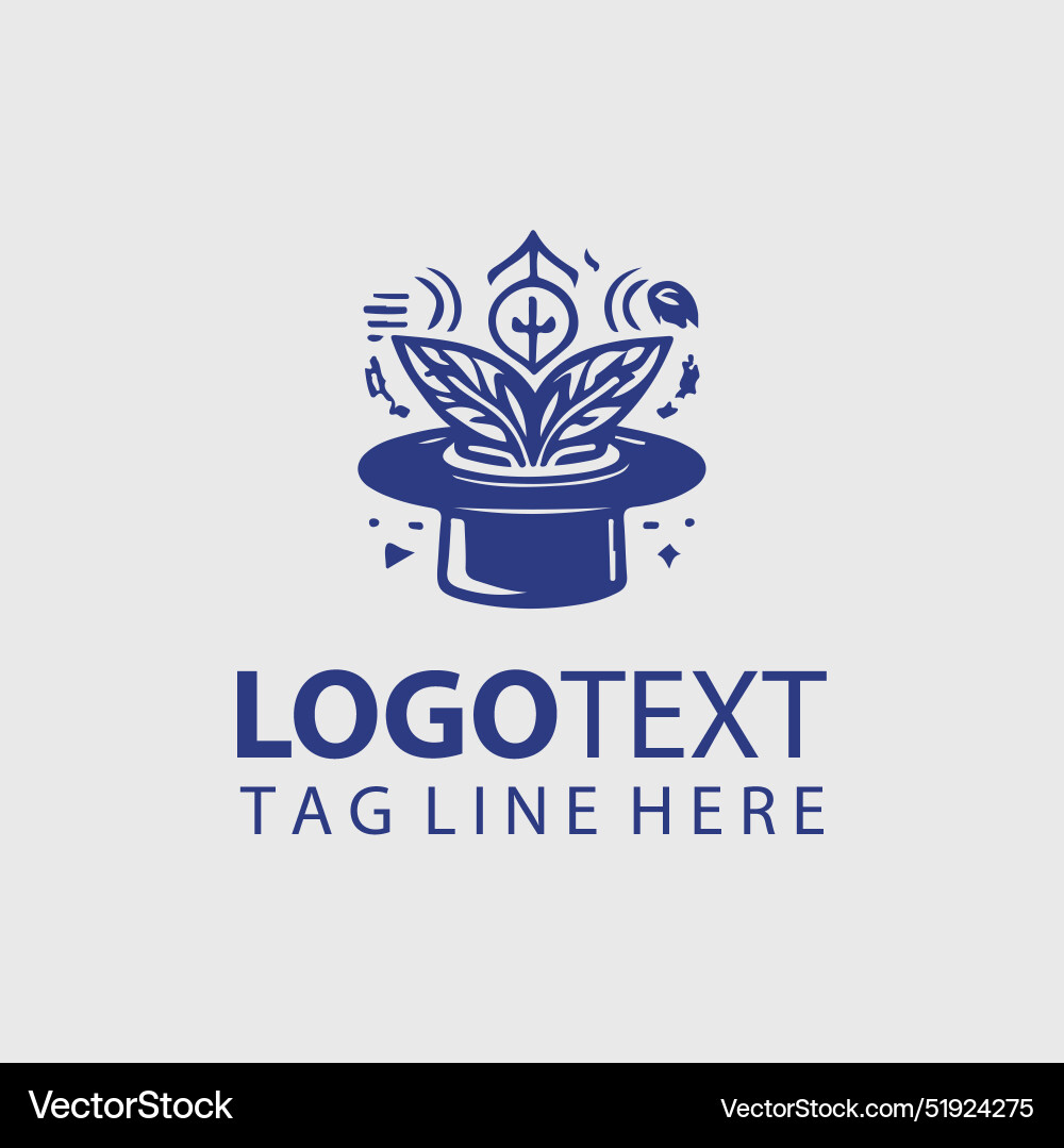 Magic cap logo Royalty Free Vector Image - VectorStock