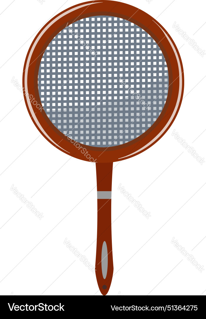 Retrostyled of a handheld kitchen Royalty Free Vector Image