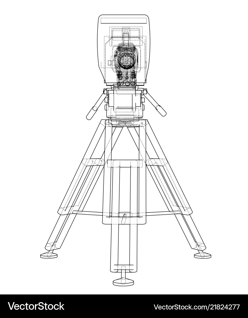 Movie-cinema camera concept Royalty Free Vector Image
