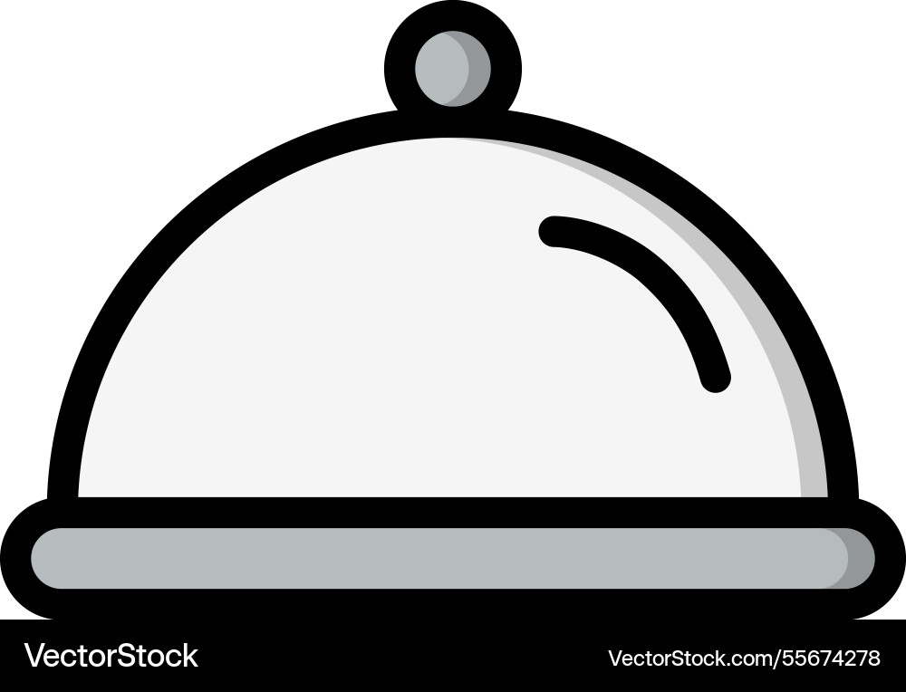Cloche icon design Royalty Free Vector Image - VectorStock