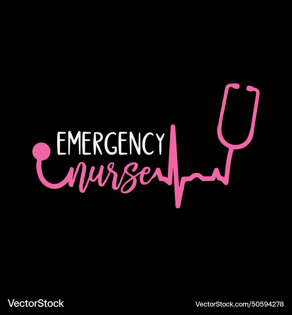 Emergency nurse department Royalty Free Vector Image