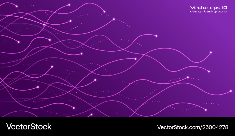Wave lines Royalty Free Vector Image - VectorStock