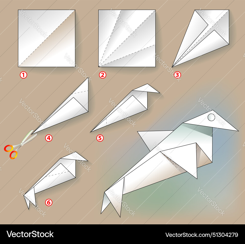 Exercise for children drawing shows how to make Vector Image