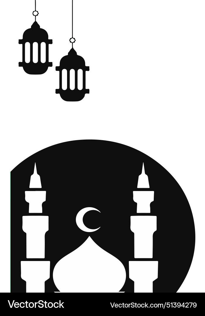 Modern-ramadhan-kareem-poster Royalty Free Vector Image